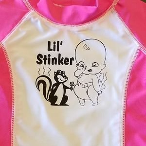 Circo | Shirts & Tops | Baby Delinquent Lil Stinker Girls Sunshirt 2 ...